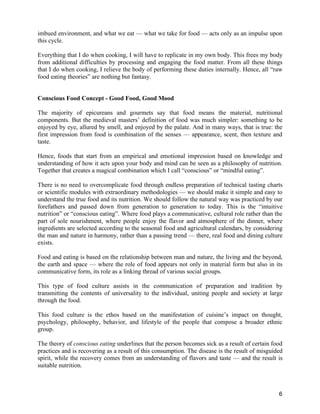 Conscious food or Meaningful Eating | PDF