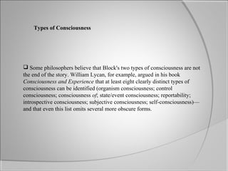 Consciousness | PPT
