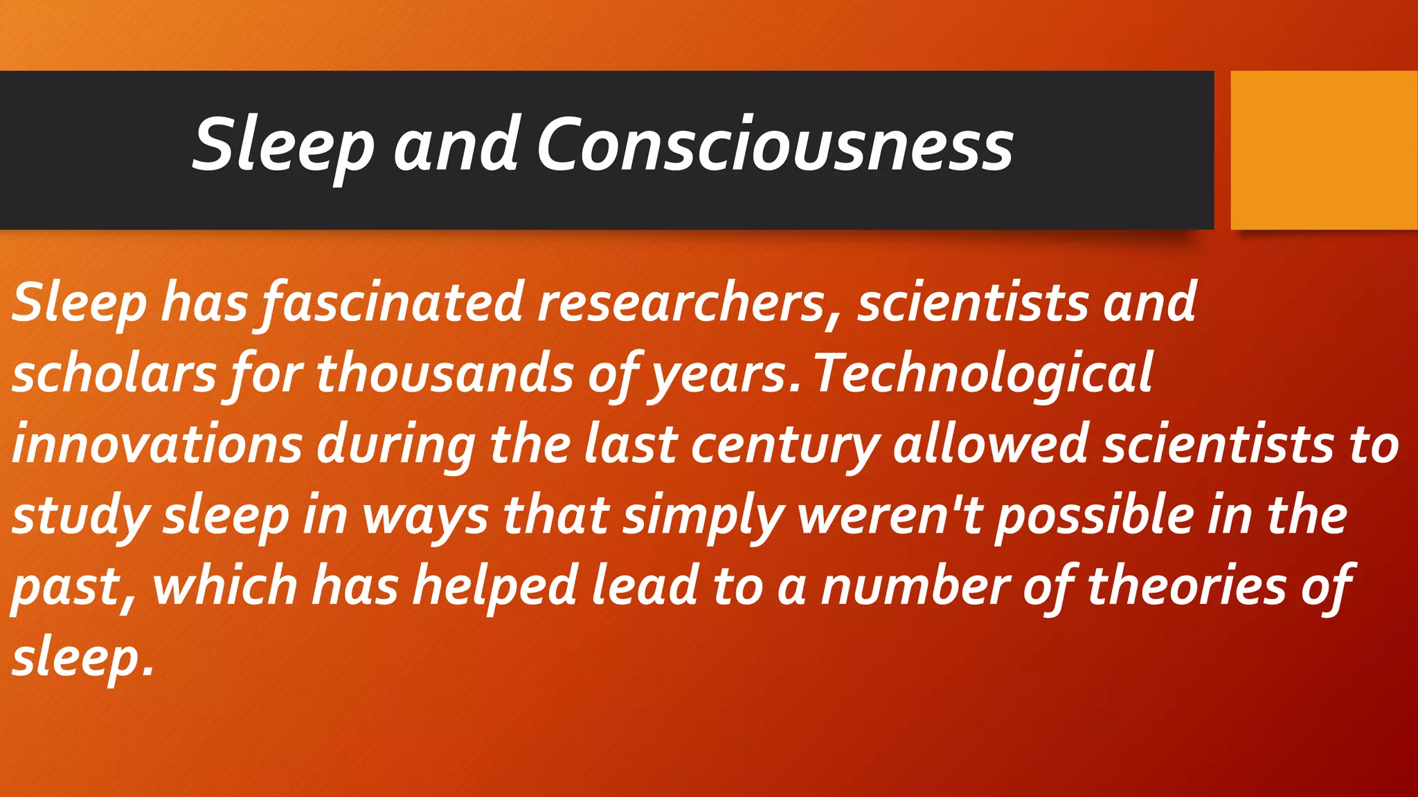 Consciousness In Psychology | PPTX