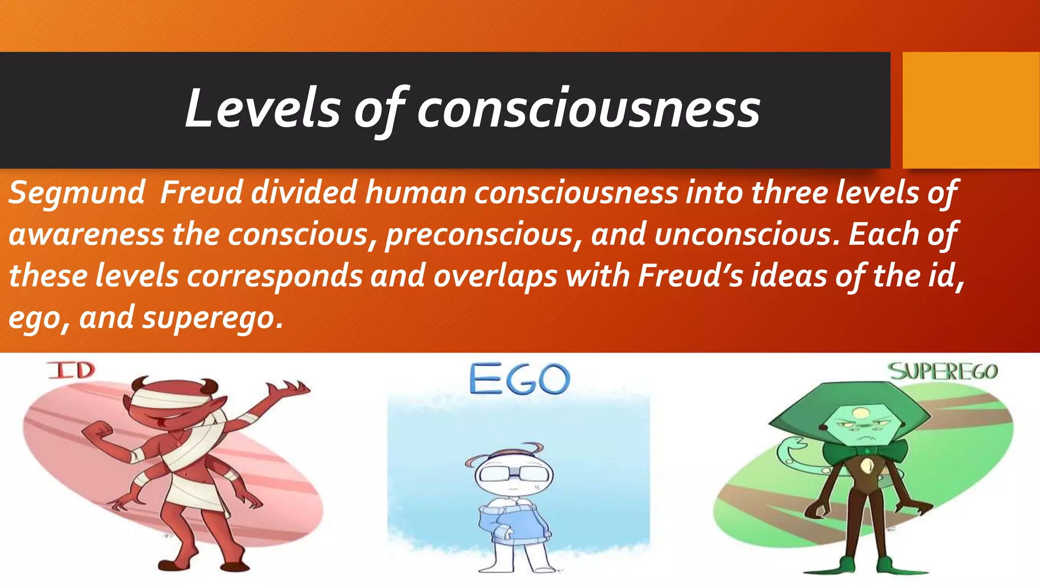 Consciousness In Psychology | PPTX