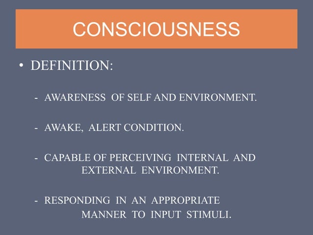 CONSCIOUSNESS-SYSTEM.ppt