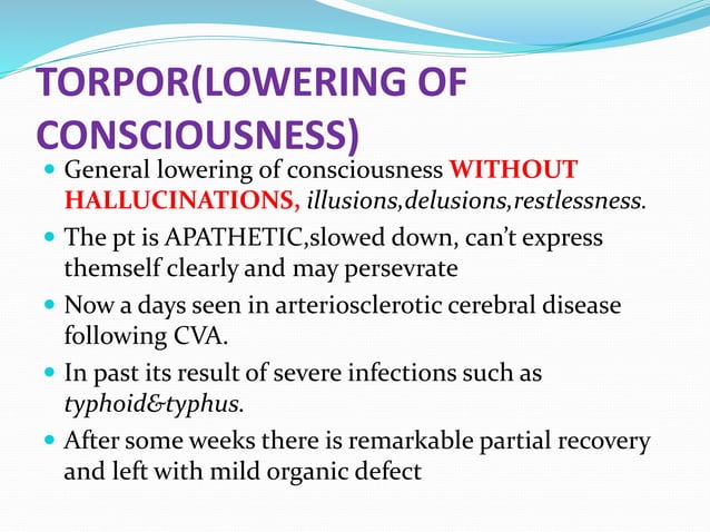 Disorders of consciousness | PPTX
