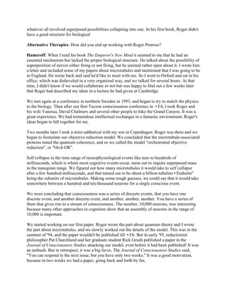 Consciousness, microtubules and the quantum world | PDF