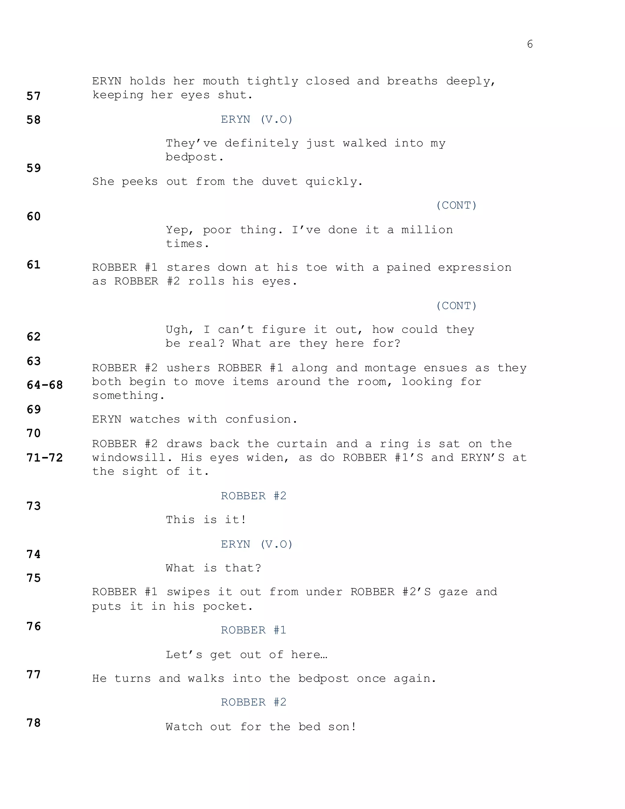 Conscious script draft 2 | PDF