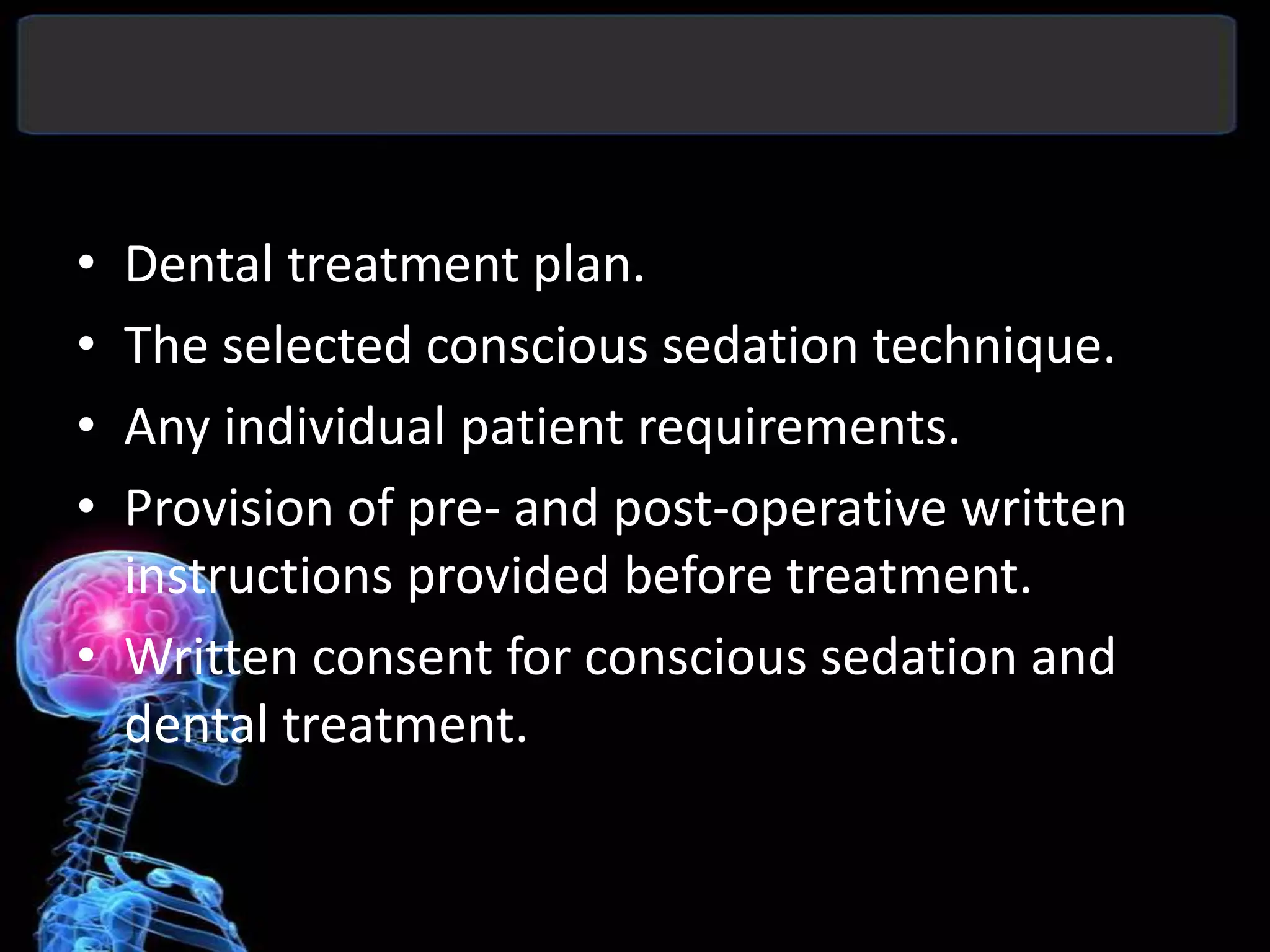 Conscious sedation | PPTX