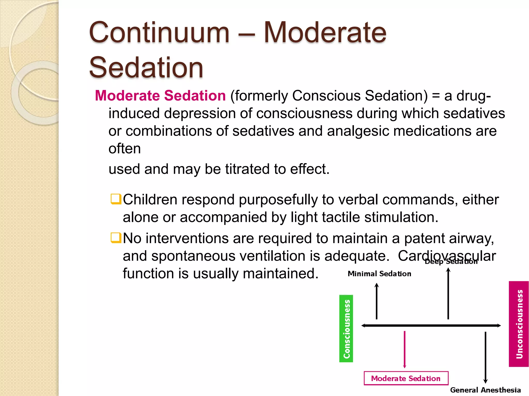 Conscious sedation | PPTX