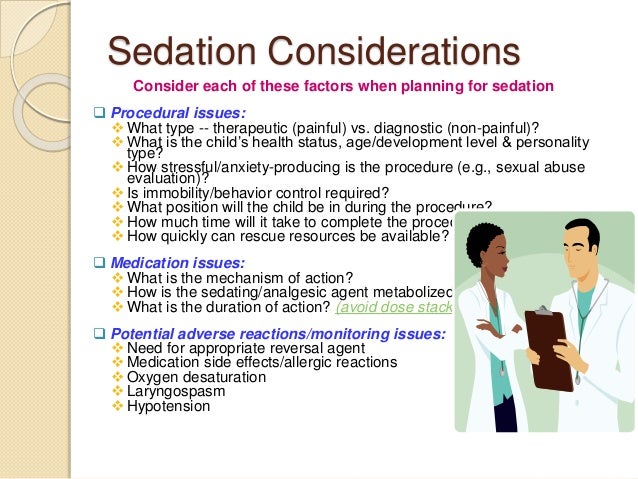 Conscious sedation