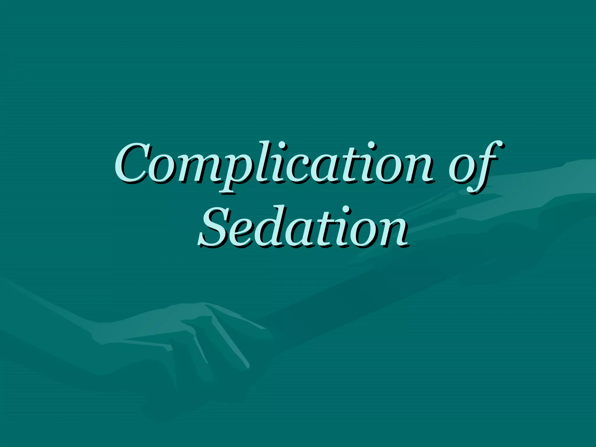 Conscious sedation | PPT