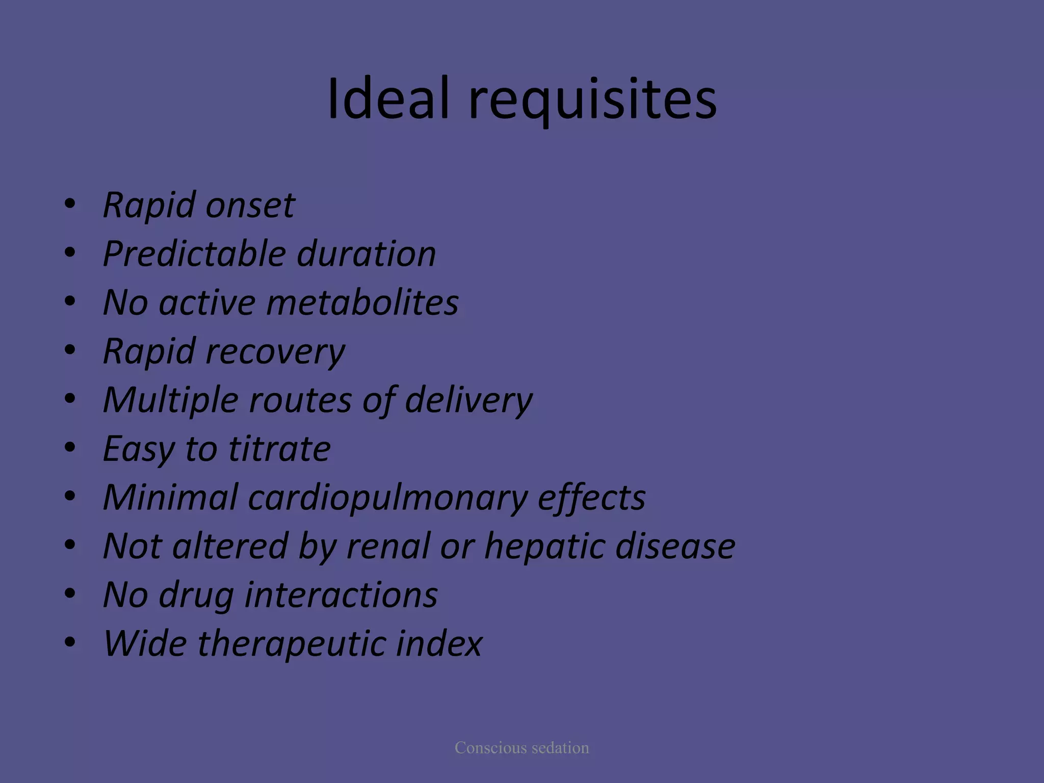 Conscious sedation.ppt
