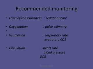 Conscious sedation.ppt