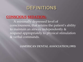 CONSCIOUS SEDATION.pptx