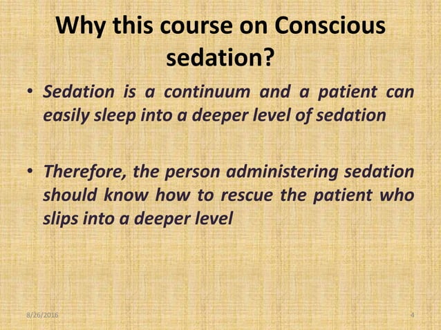Conscious sedation - Introduction | PPTX | First Aid | Injuries