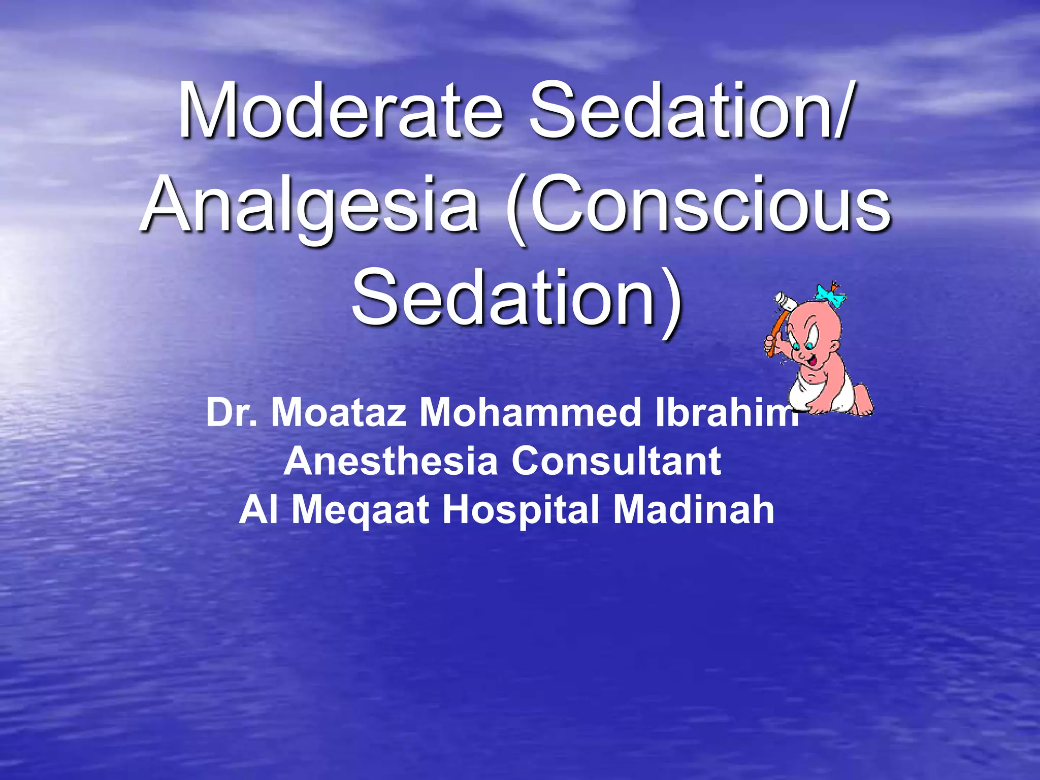 Conscious sedation course | PPT