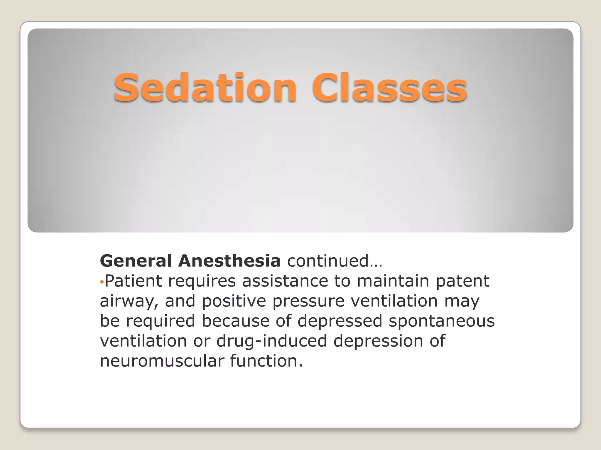 Conscious Sedation | PPTX