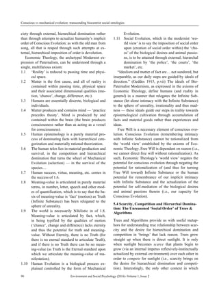 Conscious vs mechanical evolution: transcending biocentrist social ...
