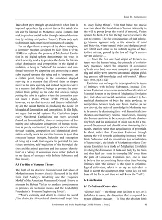 Conscious vs mechanical evolution: transcending biocentrist social ontologies | PDF