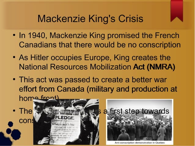 Conscription Crisis | PPT