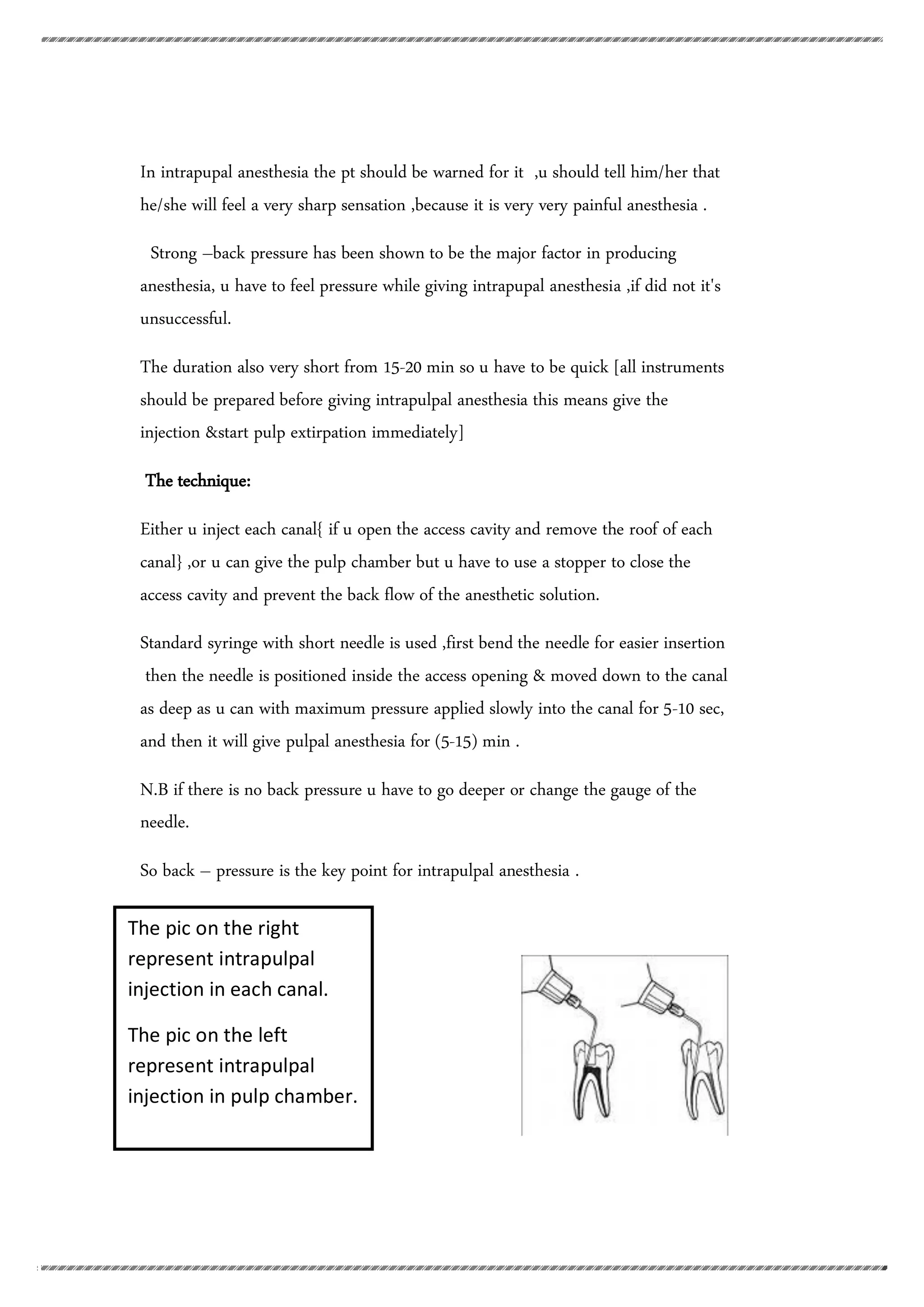 Conse iv script-5-management-of-local-anesthesia-in-endodontics | PDF