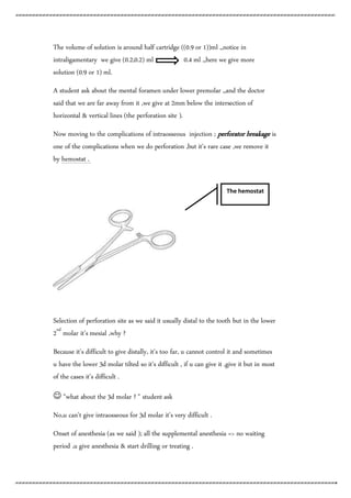 Conse iv script-5-management-of-local-anesthesia-in-endodontics | PDF