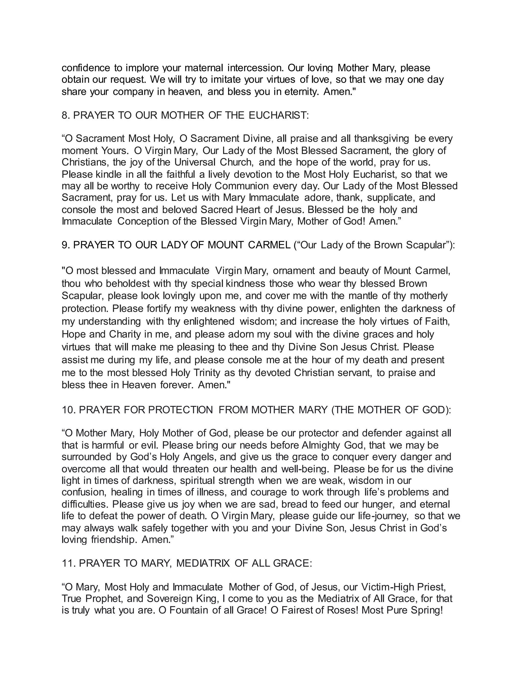 CONSECRATION OF RUSSIA TO THE IMMACULATE HEART OF MARY.docx | Christianity | Religion & Spirituality