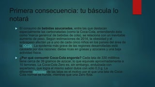 Consecuencias de beber coca cola | PPTX