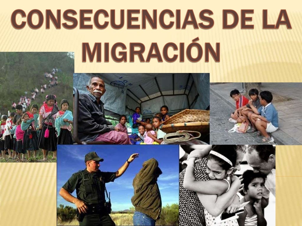 Consecuencias De La Migración