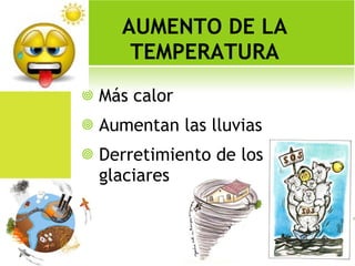Consecuencias del calentamiento global. para niños | PPT