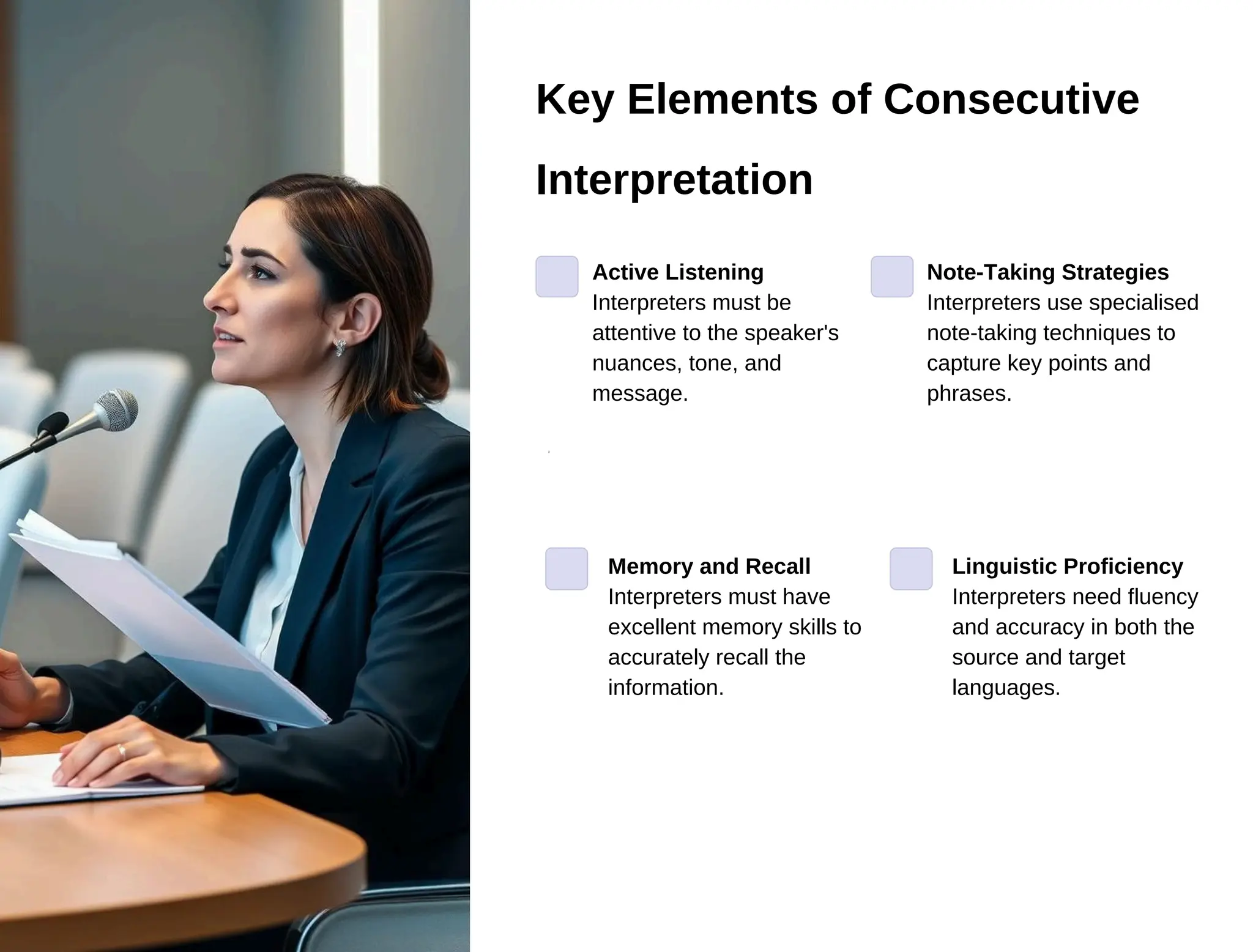 Consecutive Interpretation: A Guide By Welcome Translation Experts | PPT