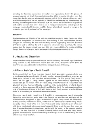 Family Councils | PDF