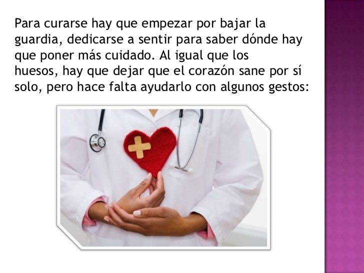 Frases para sanar un corazón - Imagui