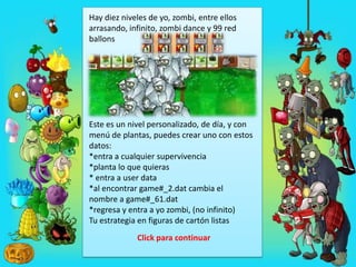 Consejos vs zombis 1 (yo, zombi) | PPTX