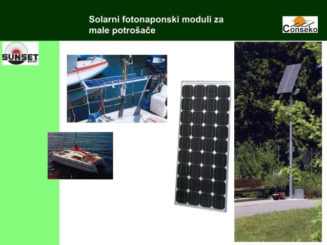 Conseko solarni sistemi - primena u srbiji | PPT