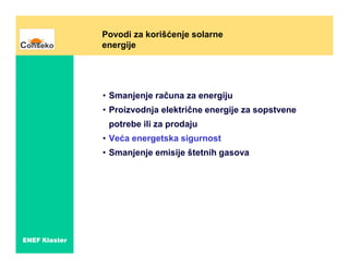 Conseko solarne elektrane [compatibility mode] | PDF