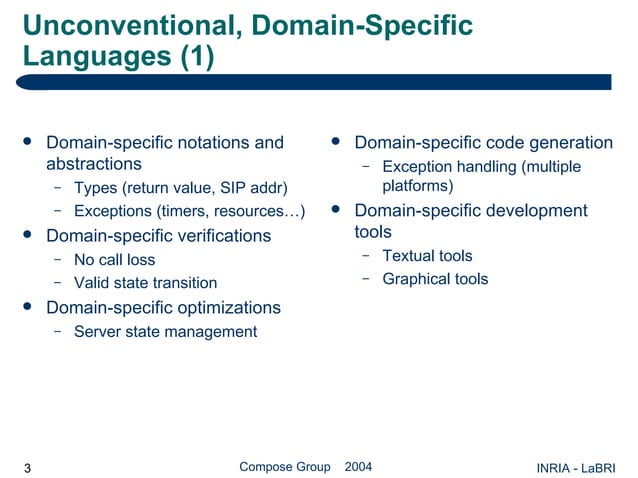 Generative Programming from a DSL Viewpoint | PPT | Programming ... Generative Programming from a DSL Viewpoint | PPT | Programming ...