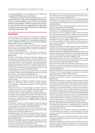 Consenso para el Diagnostico y Tratamiento del Sincope | PDF
