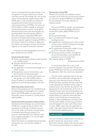 Consenso de utilização de PHMB em feridas 2010 | PDF