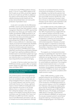 Consenso de utilização de PHMB em feridas 2010 | PDF