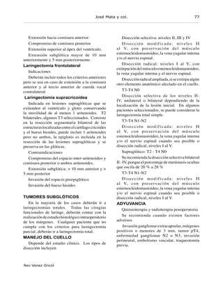 Consenso nacional de cancer de laringe | PDF