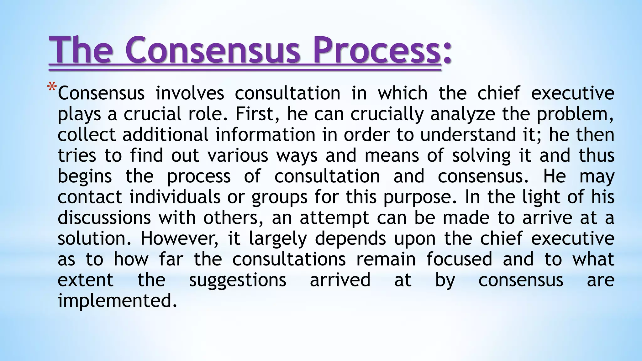 Consensus(agreement) | PPTX