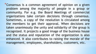 Consensus(agreement) | PPTX
