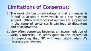 Consensus(agreement) | PPTX