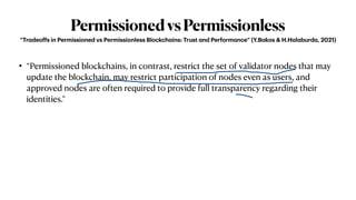 Consensus in Permissionless Decentralized Networks | PPT