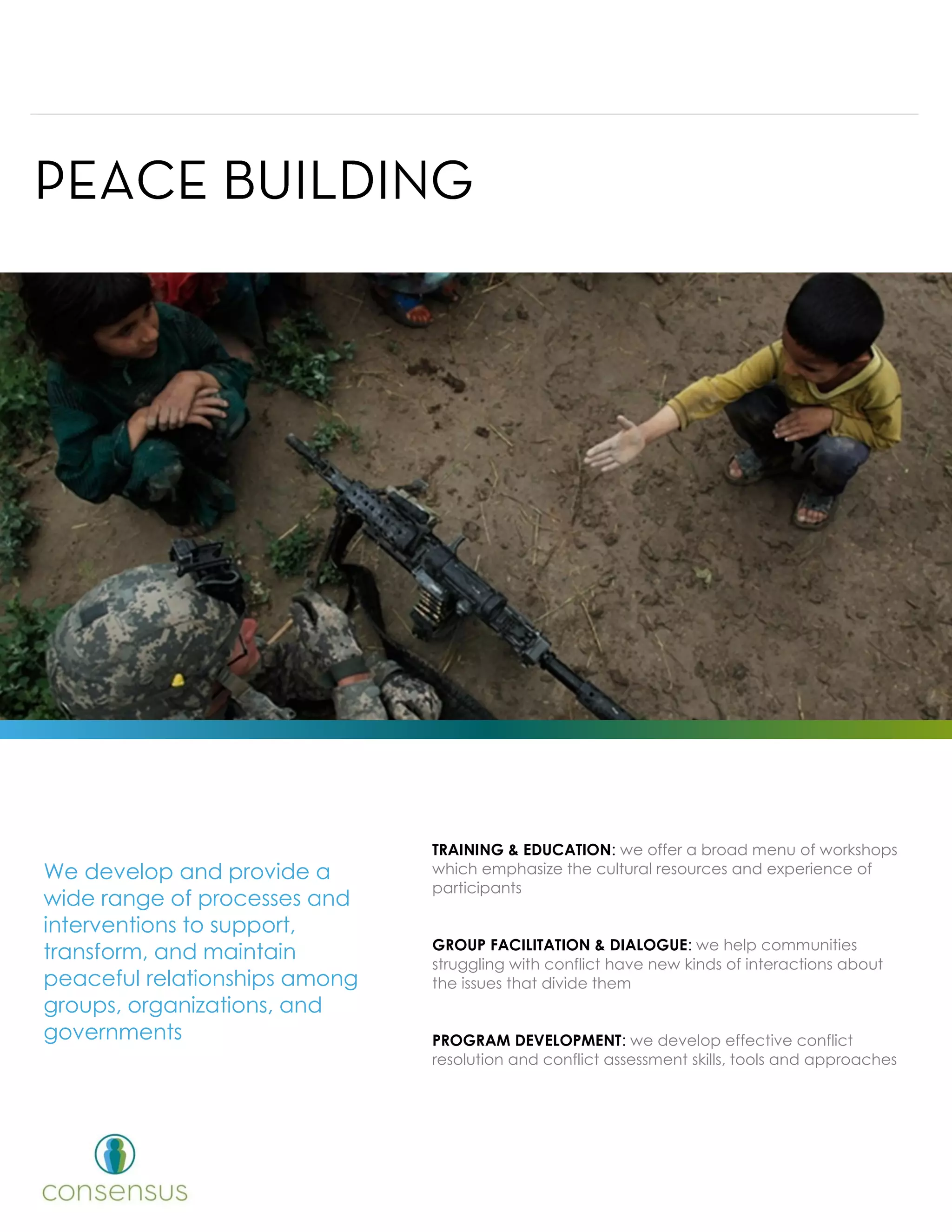 Consensus: Company Brochure | PDF