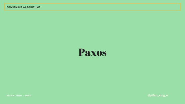 Consensus Algorithms | PDF | Computer Software and Applications | Computing