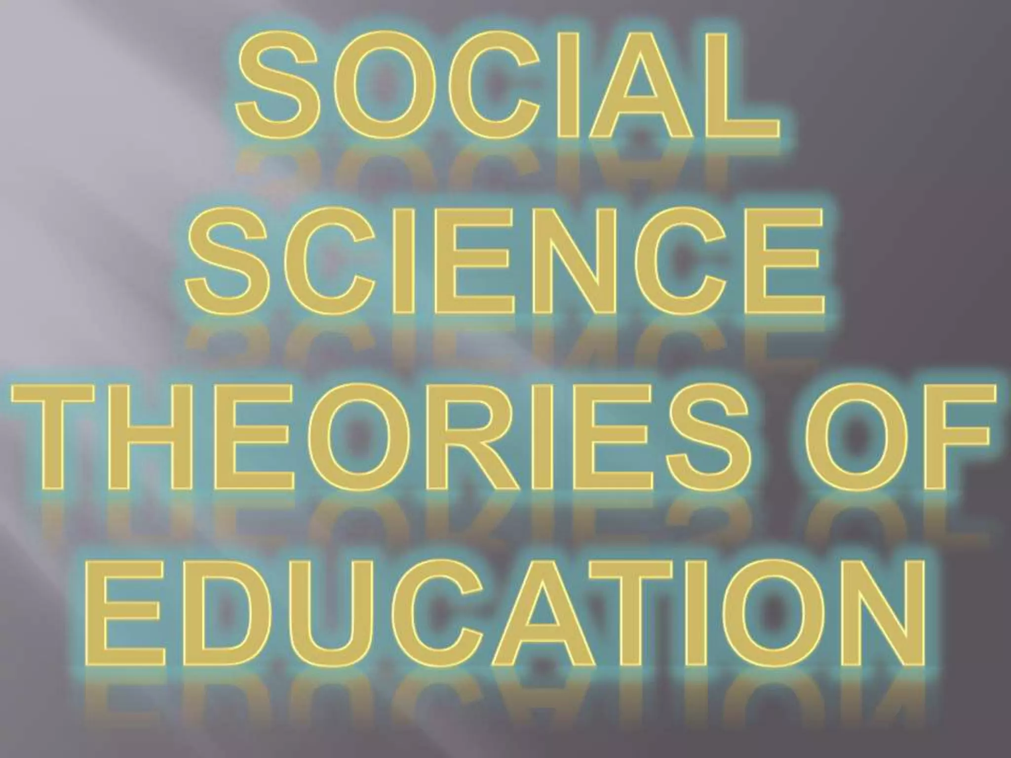 Consensus & conflict theory | PPTX