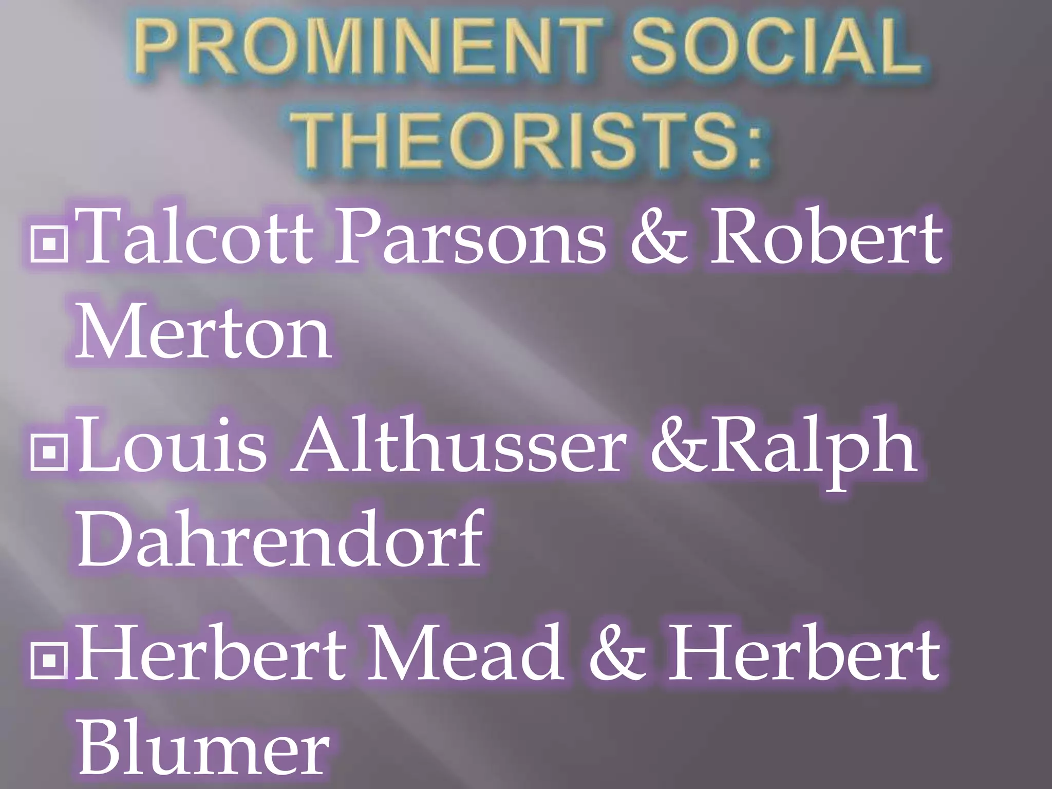 Consensus & conflict theory | PPTX