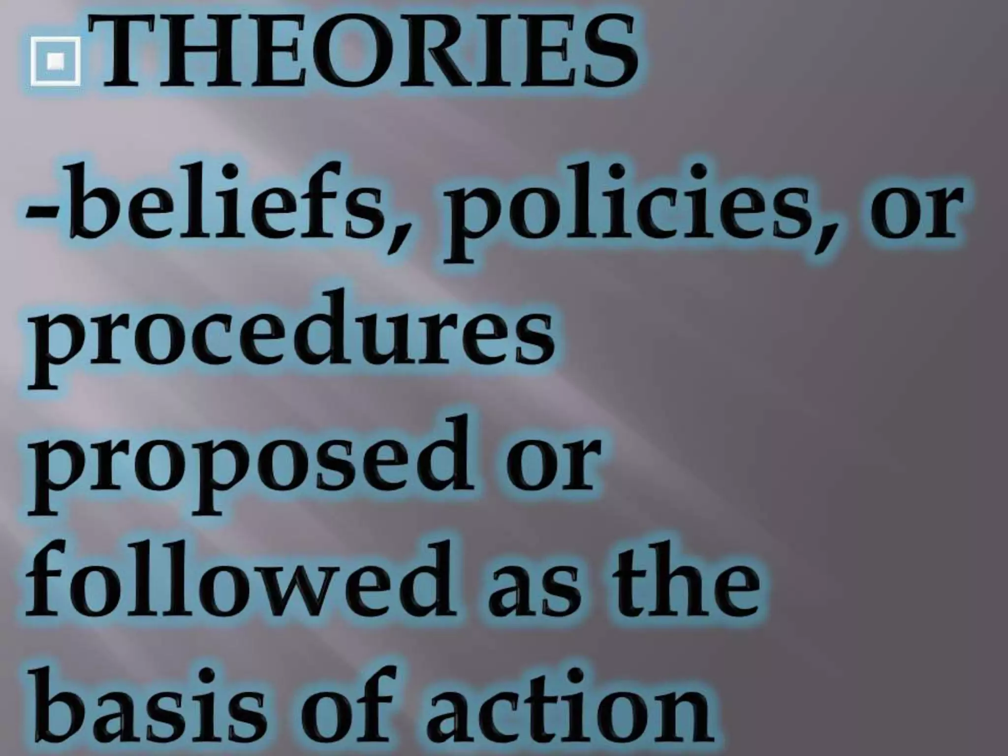 Consensus & conflict theory | PPTX