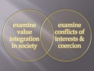 Consensus & conflict theory | PPTX
