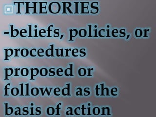 Consensus & conflict theory | PPTX
