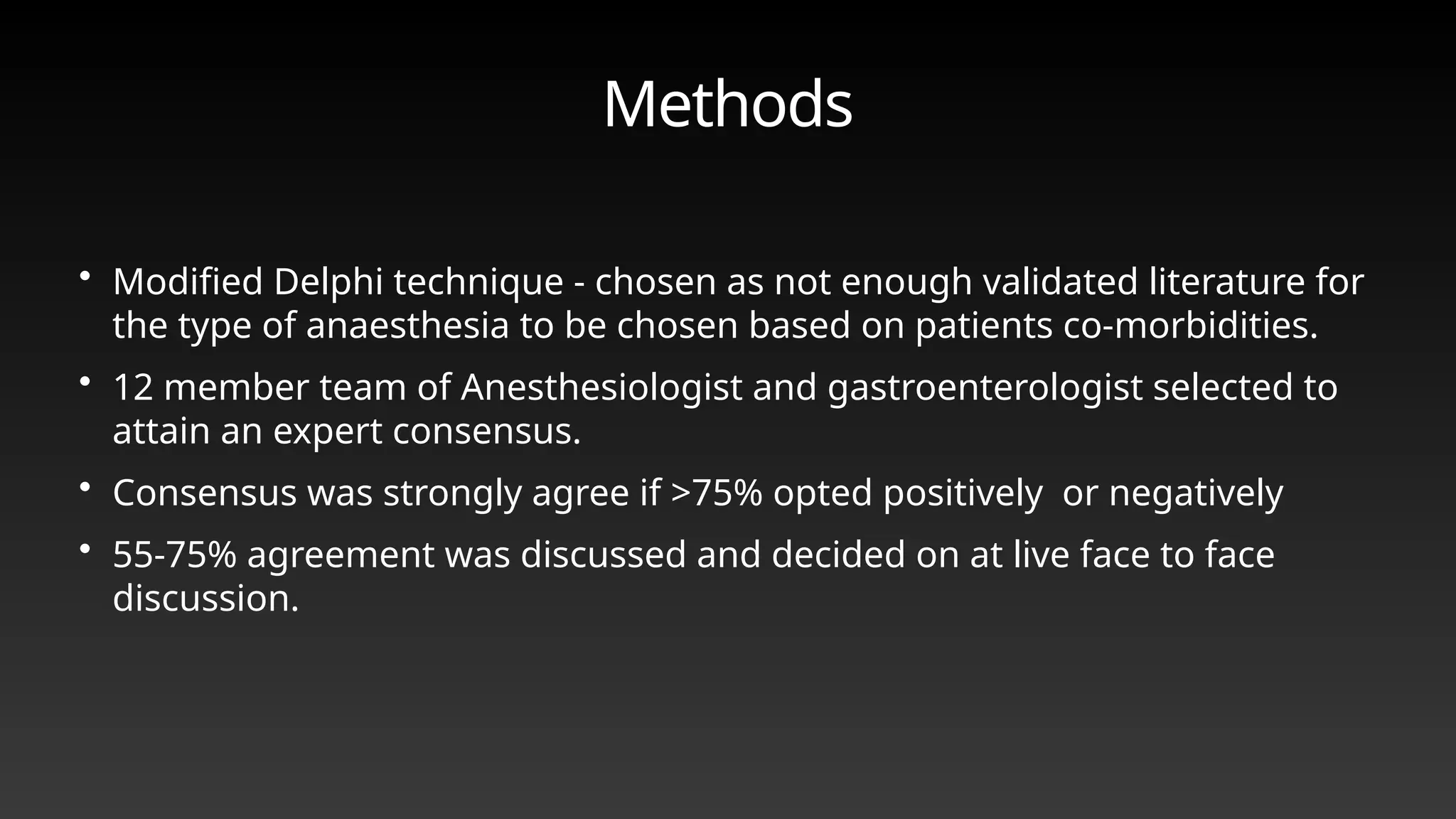 Consensus guidelines anaesthesia for ERCP | PPTX